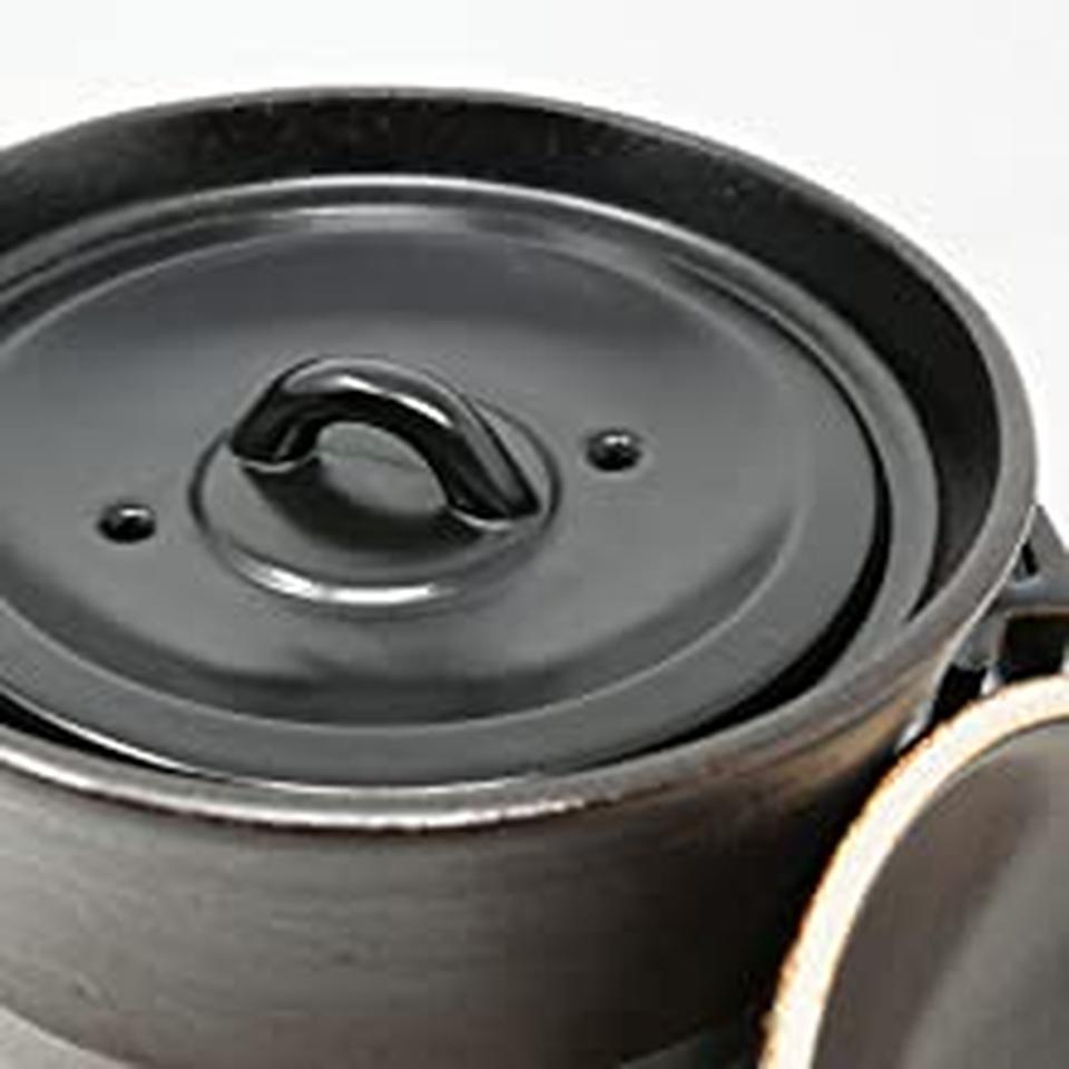 Banko Ware Donabe Rice Pot 2-Go Double Lid – Shoran Japan